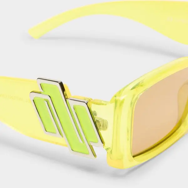 Le Specs Cruel Intentions Rectangle Sunglasses