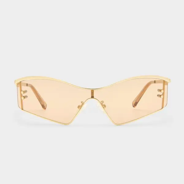 Le Specs Hyperbole Sunglasses - Satin Gold