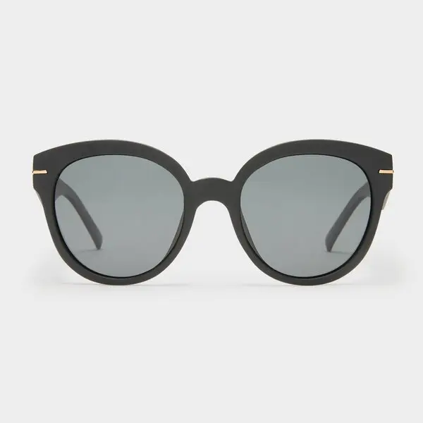 Le Specs Capacious Sunglasses - Matte Black