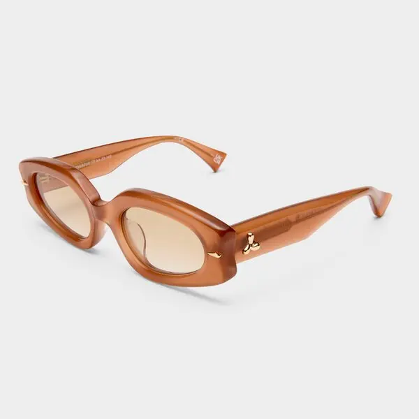 Le Specs Luxe Lunar Sunglasses - Tan