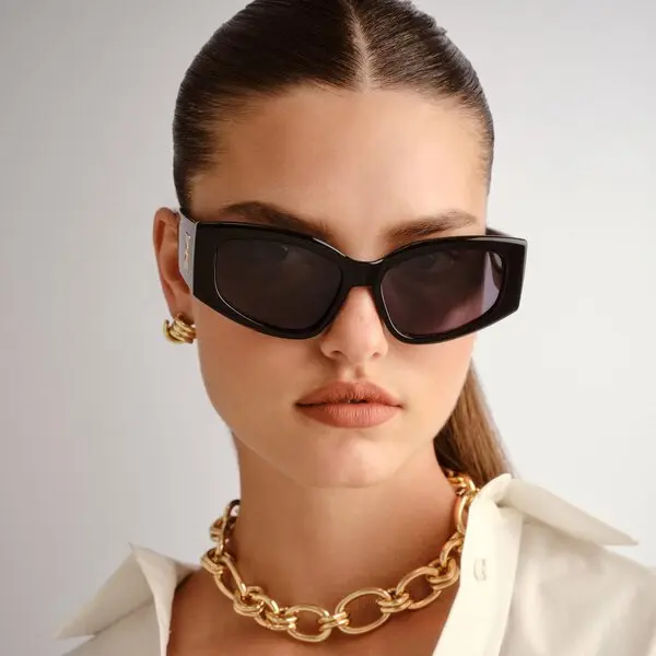 Le Specs The Haunting Polarized Sunglasses - Black