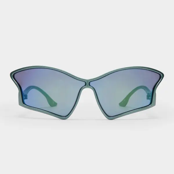 Le Specs Tailfin Cat Eye Sunglasses - Cyber Sea