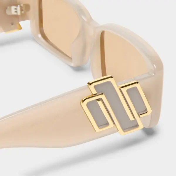 Le Specs Cruel Intentions Rectangle Sunglasses