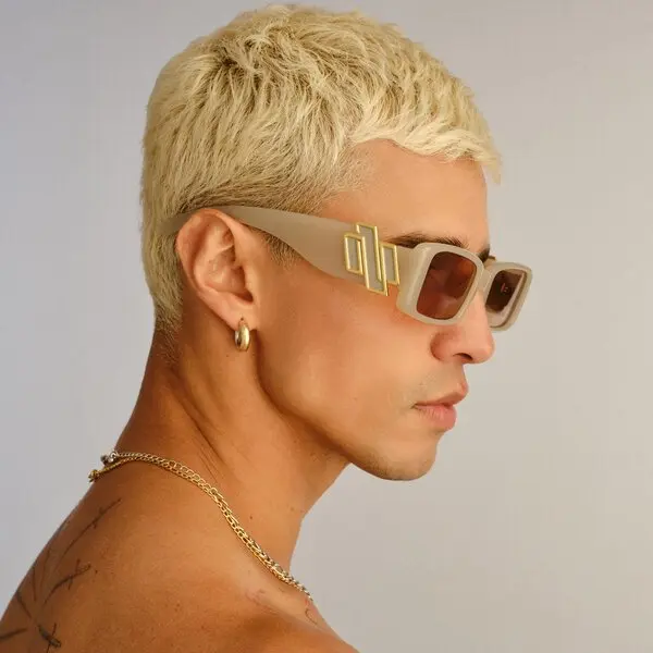 Le Specs Cruel Intentions Rectangle Sunglasses