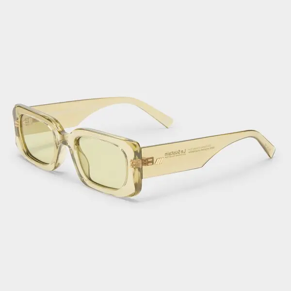 Le Specs Rippled Rebel Sunglasses - Olive Leaf