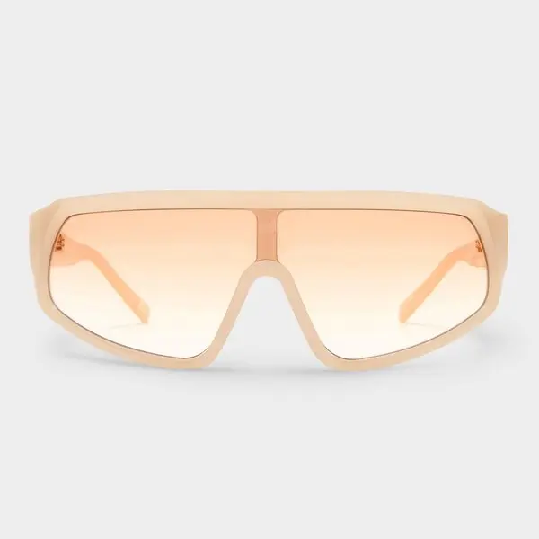 Le Specs Calm Chaos Shield Sunglasses - Barley