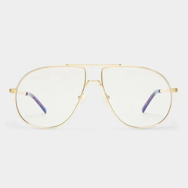 Le Specs Schmaltzy Aviator Glasses - Gold