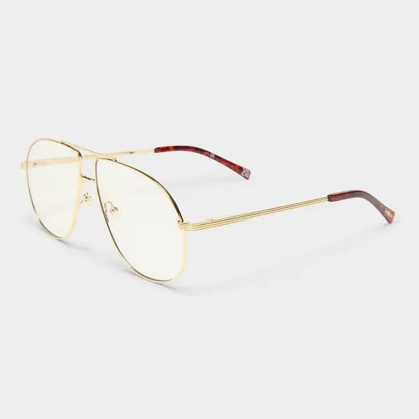 Le Specs Schmaltzy Aviator Glasses