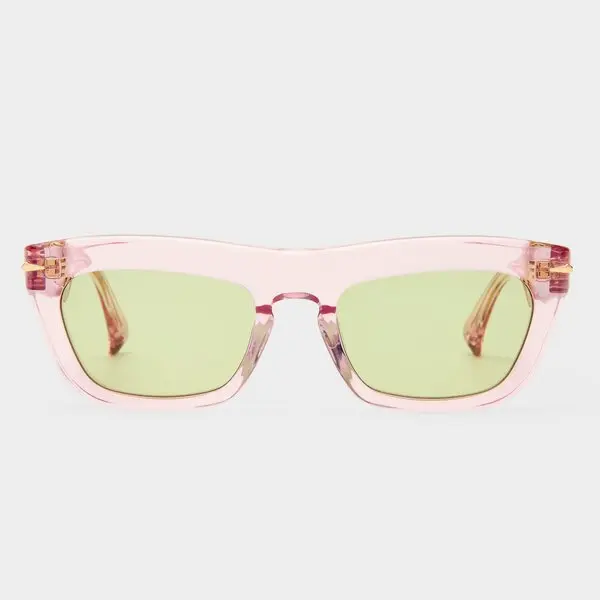 Le Specs Numero Nueve Rectangle Sunglasses
