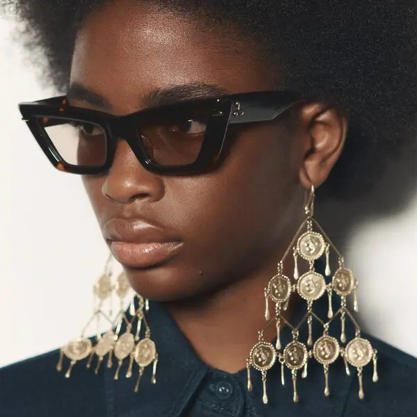 Le Specs Lucia Cat-eye Sunglasses - Tortoiseshell