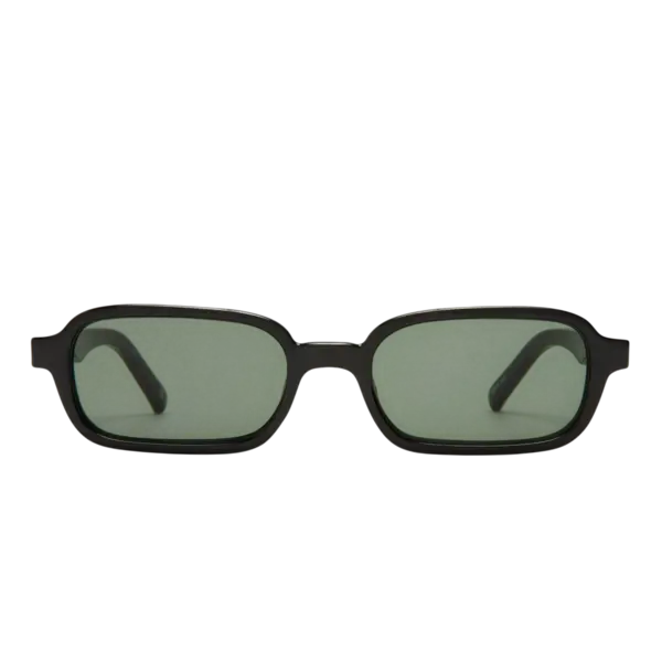 Le Specs Pilferer Rectangle Sunglasses - Black