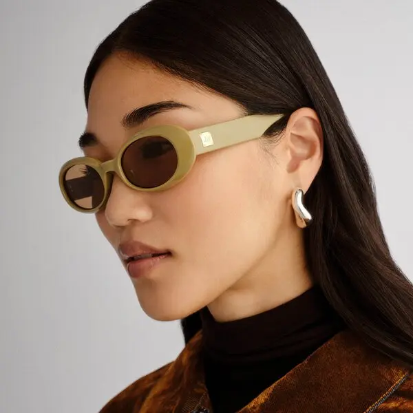 Le Specs Work It! Sunglasses - Biscotti