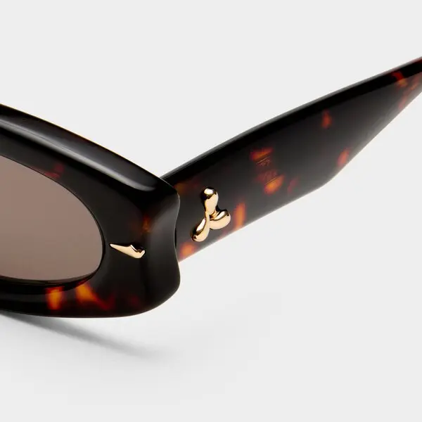 Le Specs Alémais X Luxe Lunar Sunglasses - Tortoiseshell