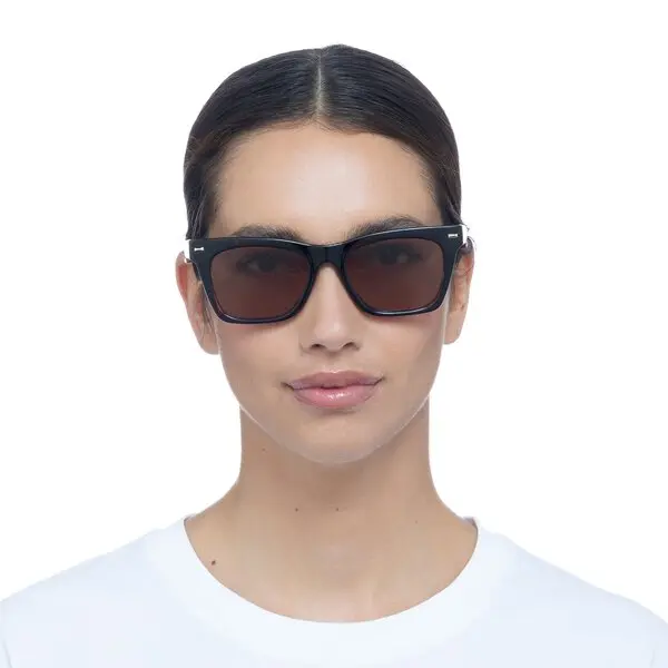 Le Specs Chante D-frame Sunglasses