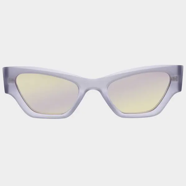 Le Specs Charade Sunglasses - Matte Translucent