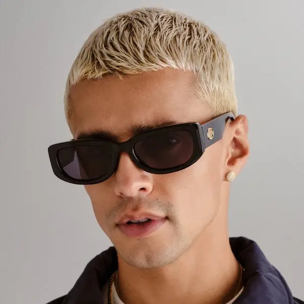 Le Specs Monopoly Rectangle Sunglasses