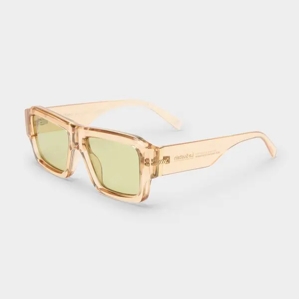 Le Specs Polygraph D-frame Sunglasses