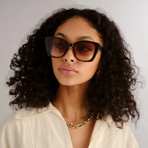 Le Specs Incantation Tortoiseshell Sunglasses - Tort