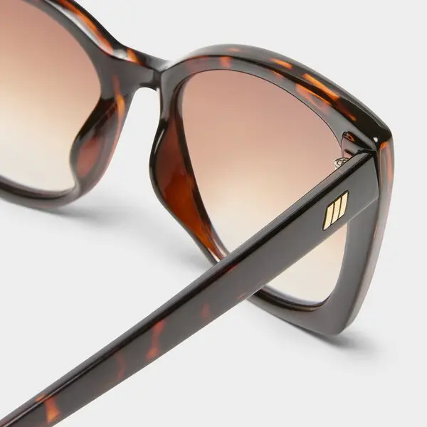 Le Specs Incantation Tortoiseshell Sunglasses - Tort