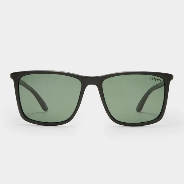 Le Specs Tweedledum Polarized Sunglasses - Matte Black