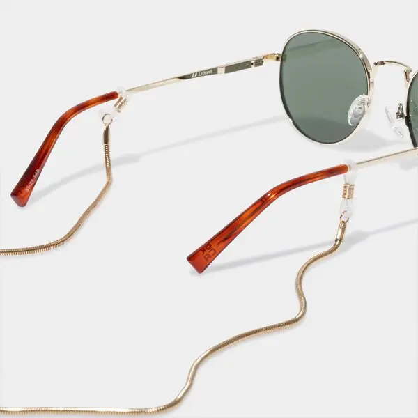 Le Specs Fine Rope Neck Chain - Gold