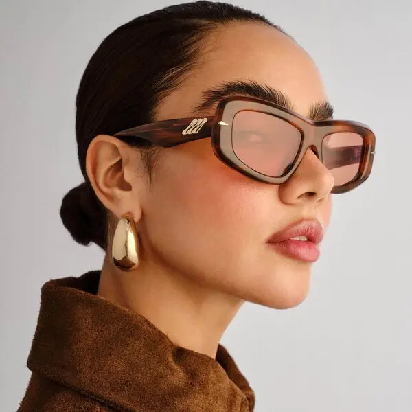 Le Specs Numero Ocho Sunglasses - Teak