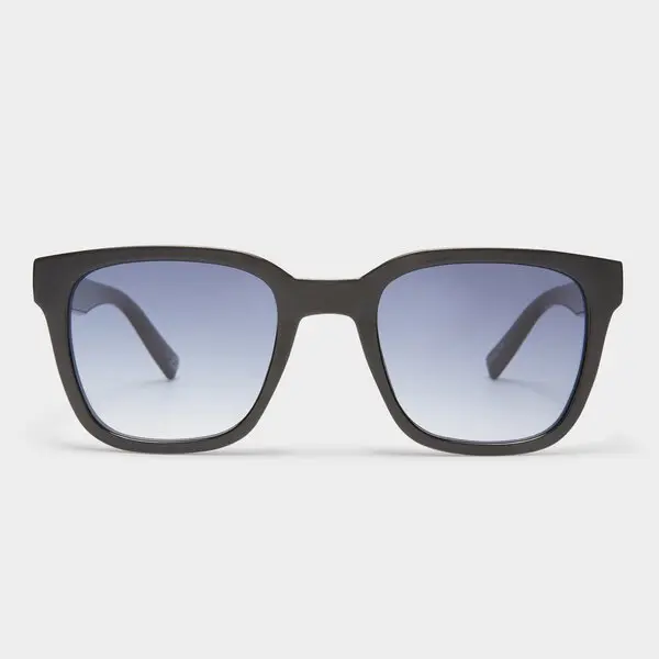 Le Specs Elixir Smoke Gradient Sunglasses - Black