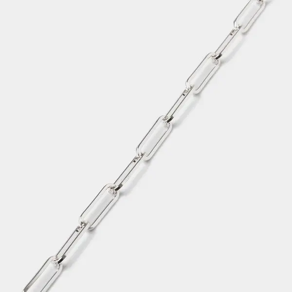 Le Specs Bold Link Neck Chain - Silver