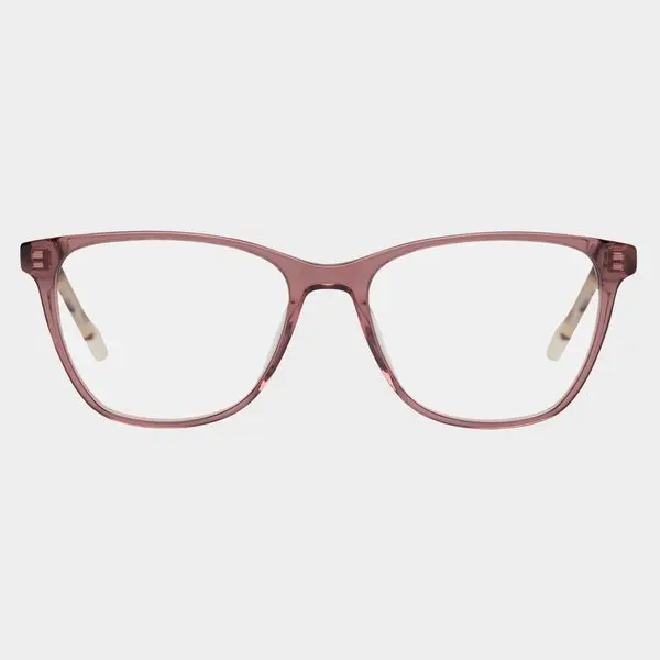 Le Specs Midsummer Night Eyeglasses - Plum And Cookie Tort