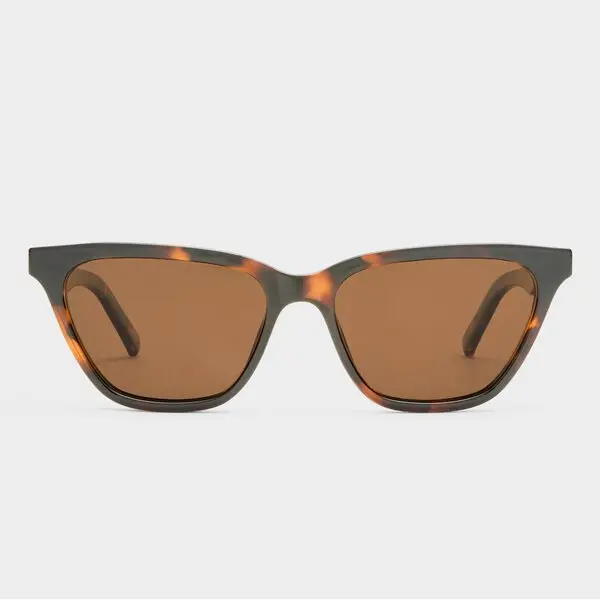 Le Specs Unfaithful Polarized Sunglasses - Tort