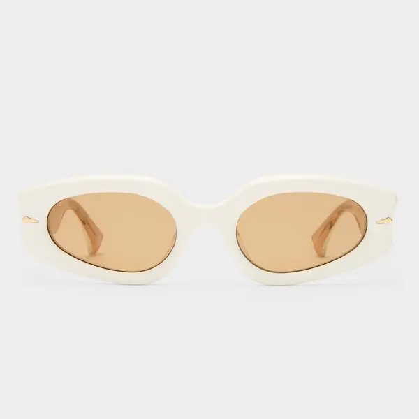 Le Specs Lunar Sunglasses - Ecru
