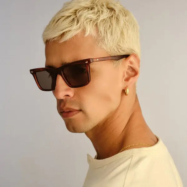 Le Specs Broski D-frame Sunglasses