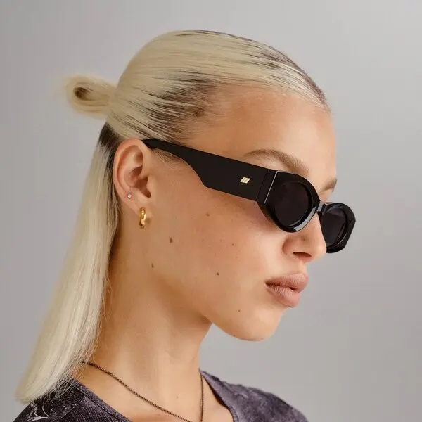 Le Specs Mermaiden Oval Sunglasses