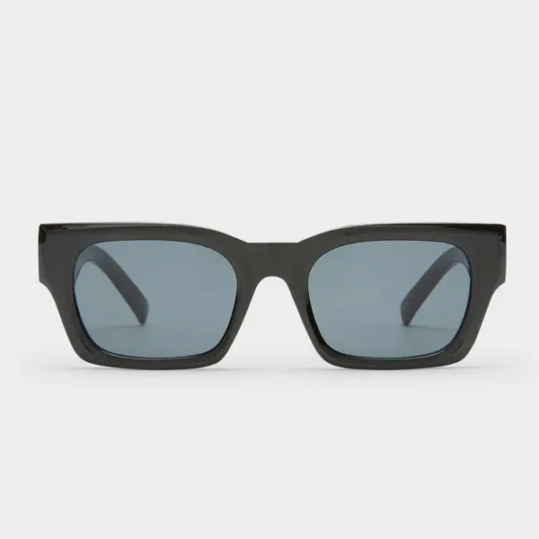 Le Specs Shmood Smoke Mono Sunglasses - Black