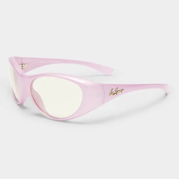 Le Specs Dotcom Sunglasses - Metallic Lilac