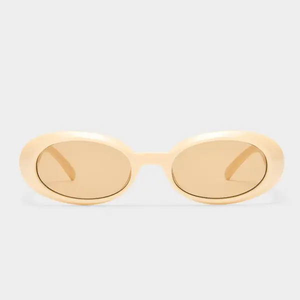 Le Specs Work It! Sunglasses - Ivory