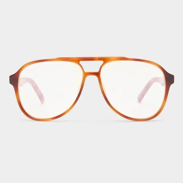 Le Specs Tragic Magic Aviator Glasses - Tort Blue