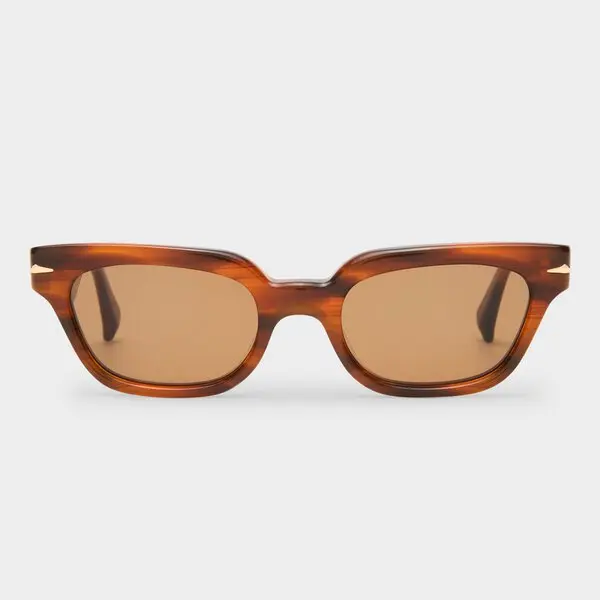 Le Specs Numero Tres Rectangle Sunglasses