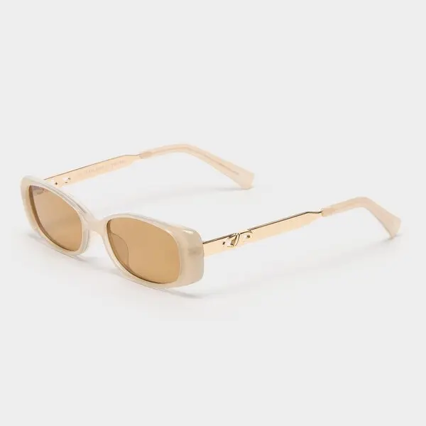 Le Specs Lil Starlight Rectangle Sunglasses