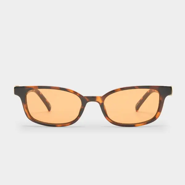 Le Specs D-frame Sunglasses - Dark Tort