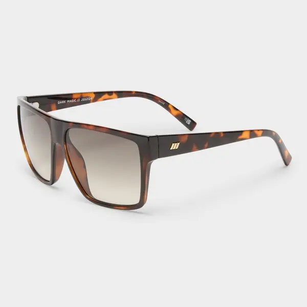 Le Specs Dark Magic D-frame Sunglasses