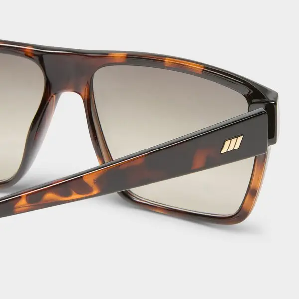 Le Specs Dark Magic D-frame Sunglasses