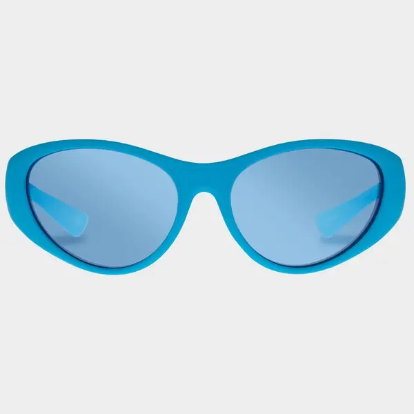 Le Specs Dotcom Sunglasses - Matte Cyan