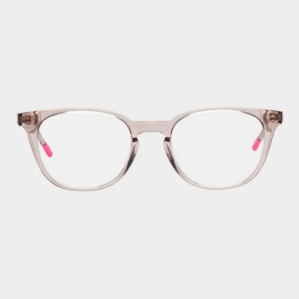 Le Specs Believer Square Frame Sunglasses - Rosewater