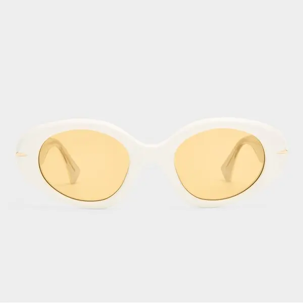Le Specs Numero Dos Sunglasses - Ivory