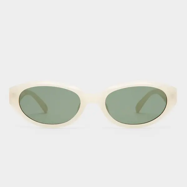 Le Specs Le Bijou Sunglasses - Milk