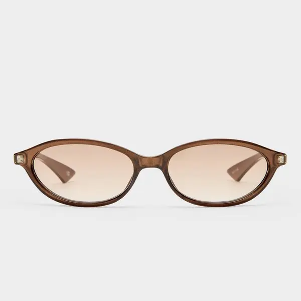 Le Specs Duskfall Sunglasses - Pearl Chocolate