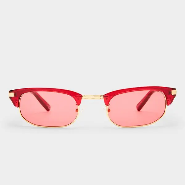 Le Specs Nightingale Rectangle Sunglasses