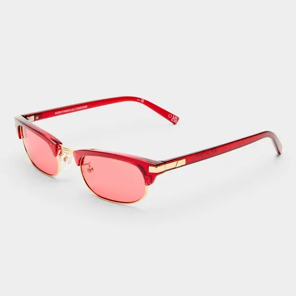 Le Specs Nightingale Rectangle Sunglasses