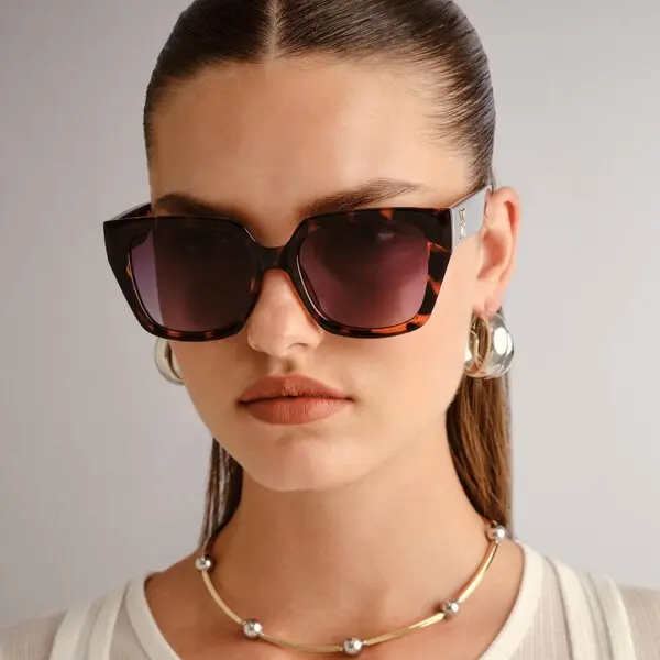 Le Specs The Illusion Square Sunglasses